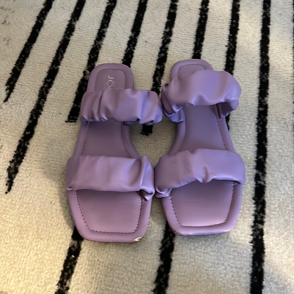 jomo | Shoes | Purple Sandals | Poshmark